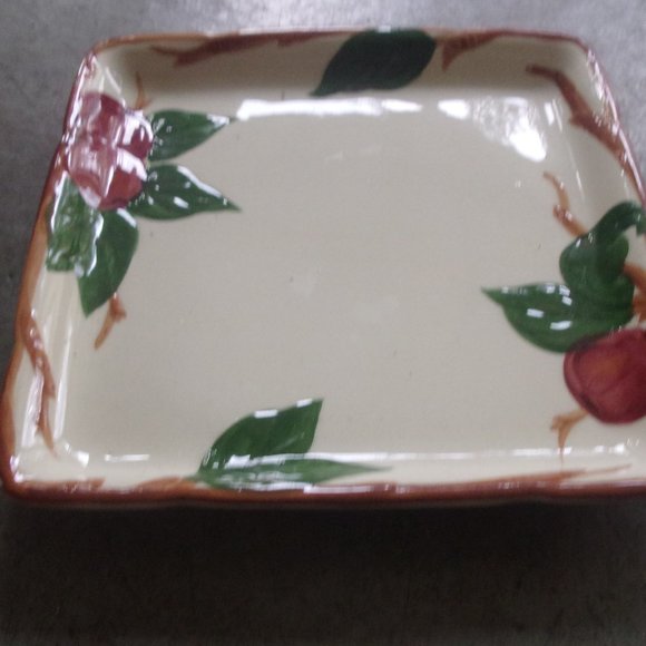 Franciscan | Dining | Franciscan Apple Square Microwave Tray Plate ...